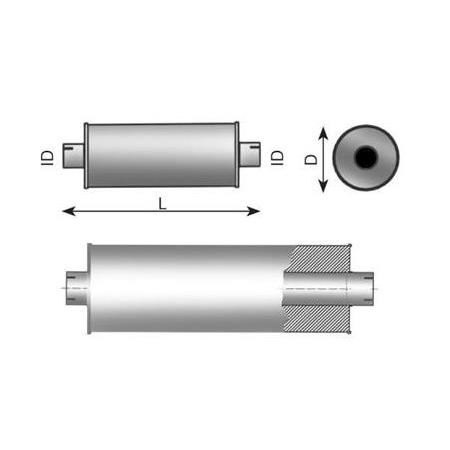 SCANIA 93 H 112 H EKSOZ SUSTURUCU 297075 357402 - TIR YEDEK PARÇA